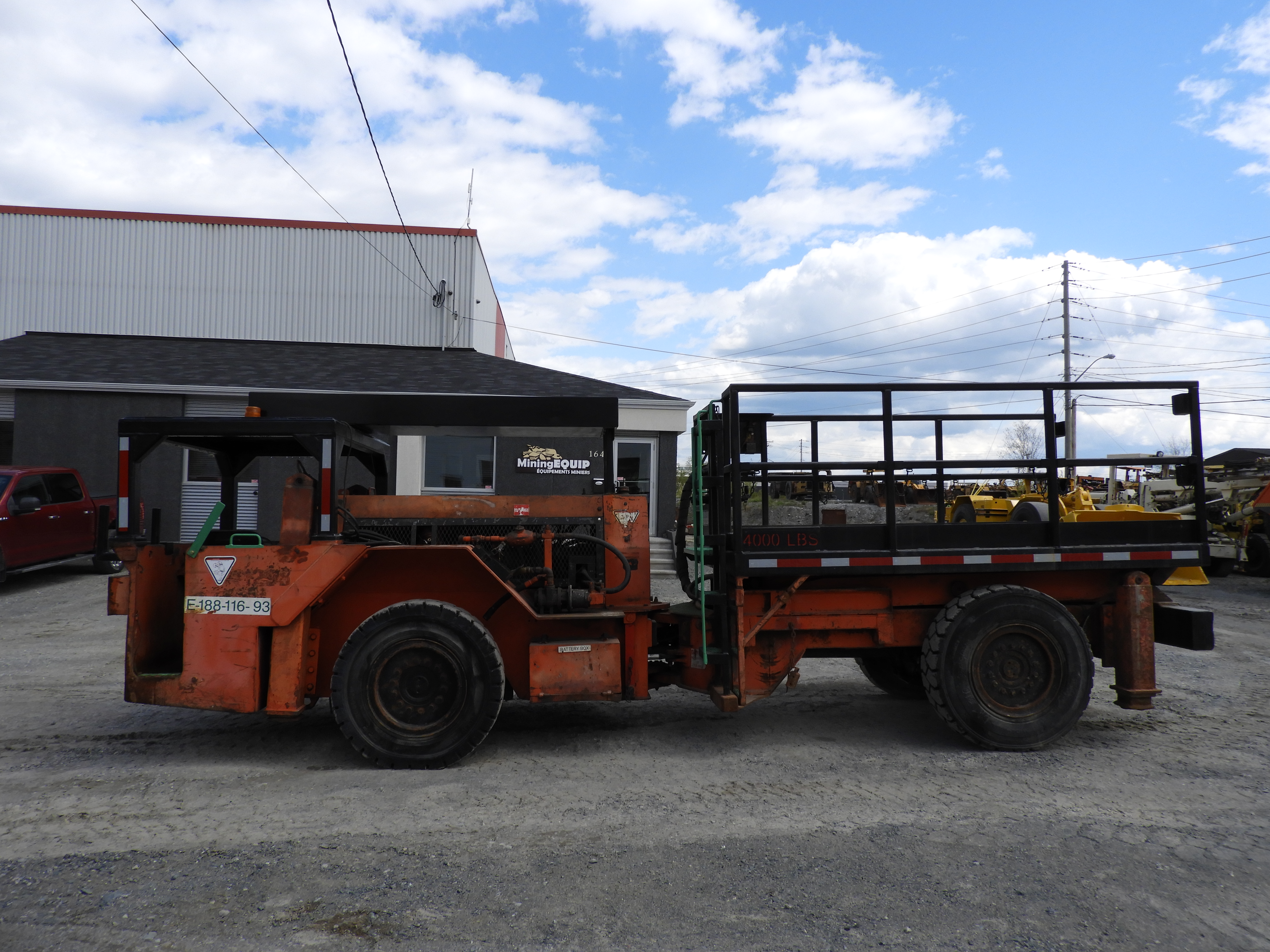 Scissorlift Getman 640 | Mining Equip | Équipements minier