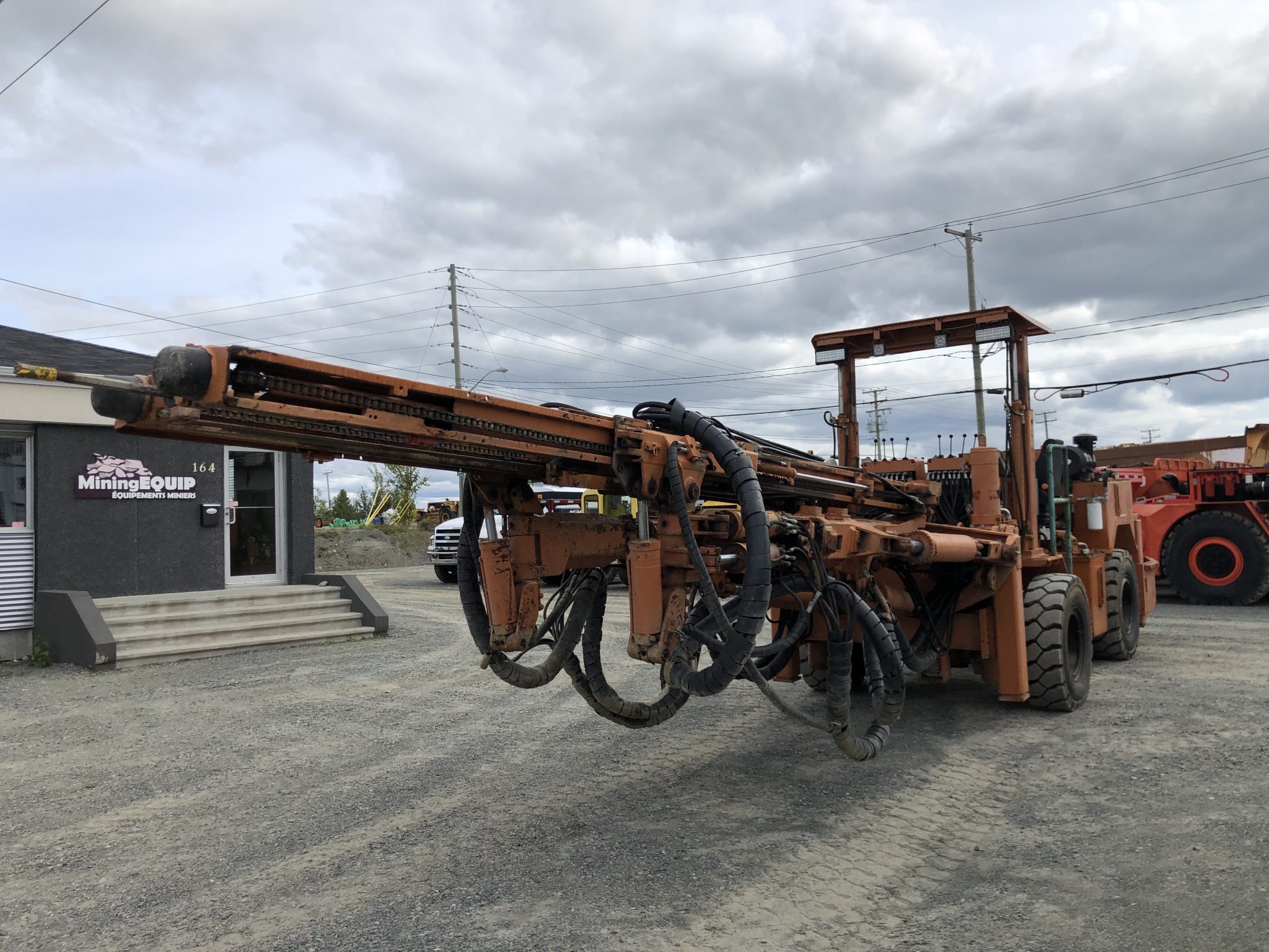 Foreuse à flèche (Jumbo) Tamrock | Mining Equip